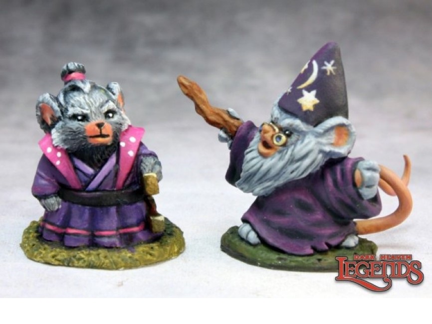 Reaper Dark Heaven Legends 03742 Mousling Sorcerer And Samurai ...