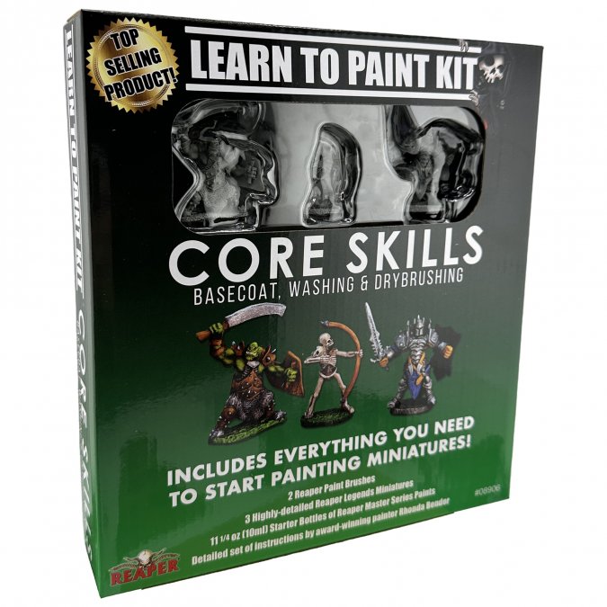 Reaper Learn To Paint Kit - Core Skills - snmstuff.co.uk