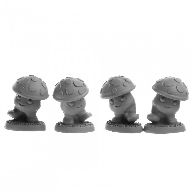 Reaper Bones USA 30072 Shroomies Mushroom Pack (4) - snmstuff.co.uk