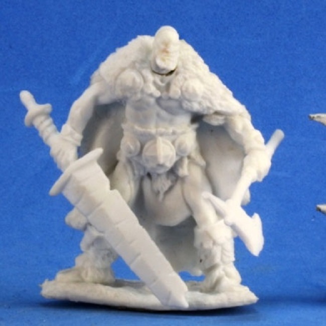 Reaper Bones Thund Bloodwrack, Barbarian - snmstuff.co.uk