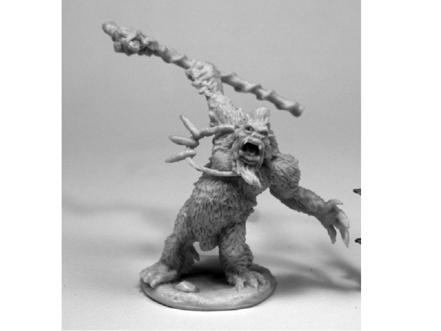 Reaper Bones 77433 Yeti Shaman - snmstuff.co.uk