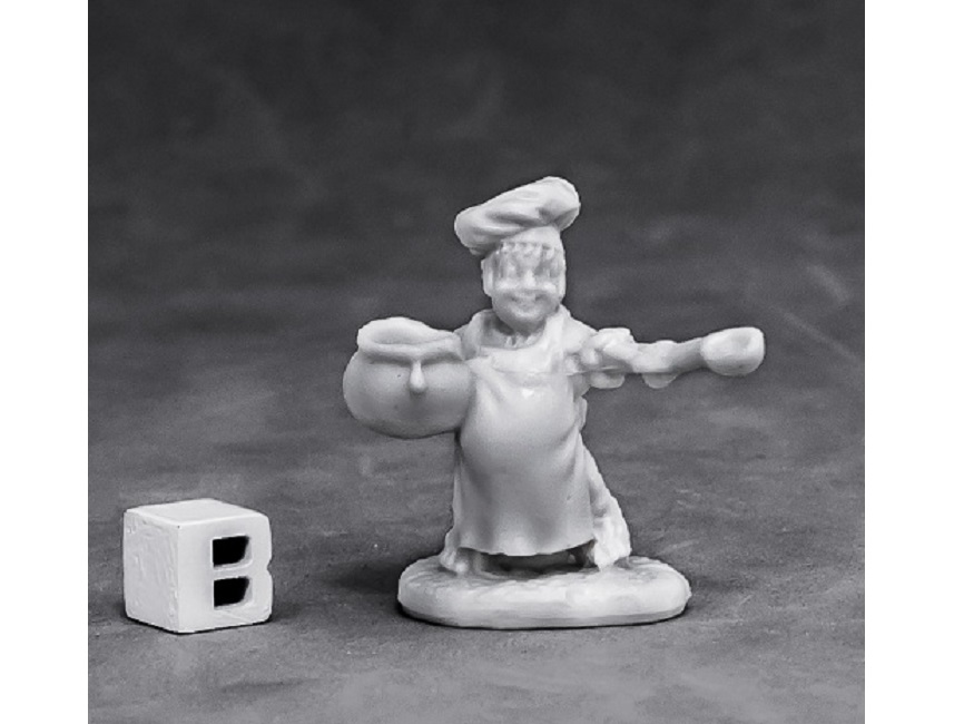 Reaper Bones 77462 Halfling Cook - snmstuff.co.uk