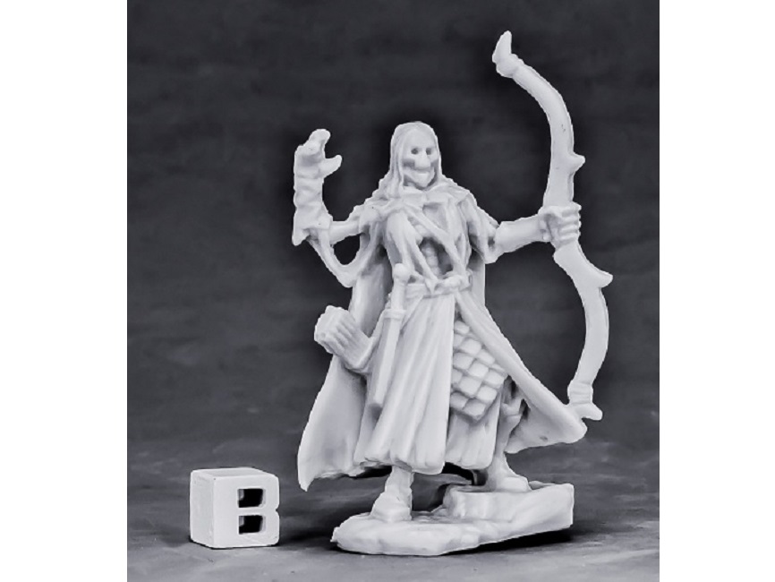 Reaper Bones 77563 Undead Elf Archer - snmstuff.co.uk