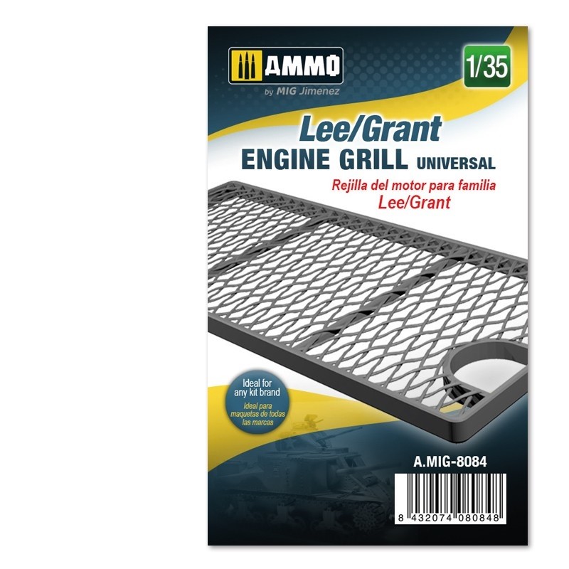 Mig Ammo 1/35 Scale Lee/Grant Engine Grille Universal - snmstuff.co.uk