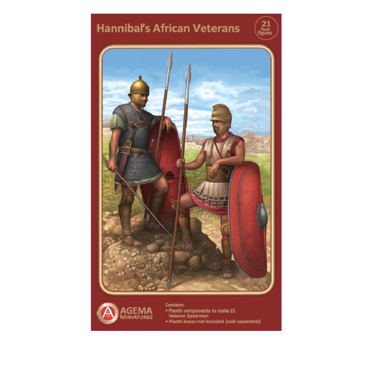 Agema Miniatures Hannibals African Veterans - snmstuff.co.uk