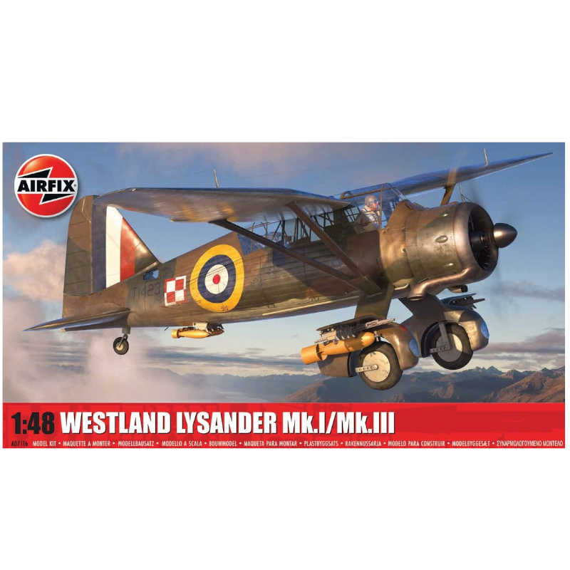Airfix 1:48 Scale Lysander Mk.I / Mk.III - snmstuff.co.uk