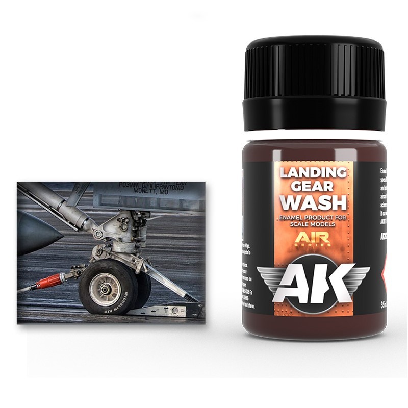 AK Interactive - Landing Gear Wash - snmstuff.co.uk