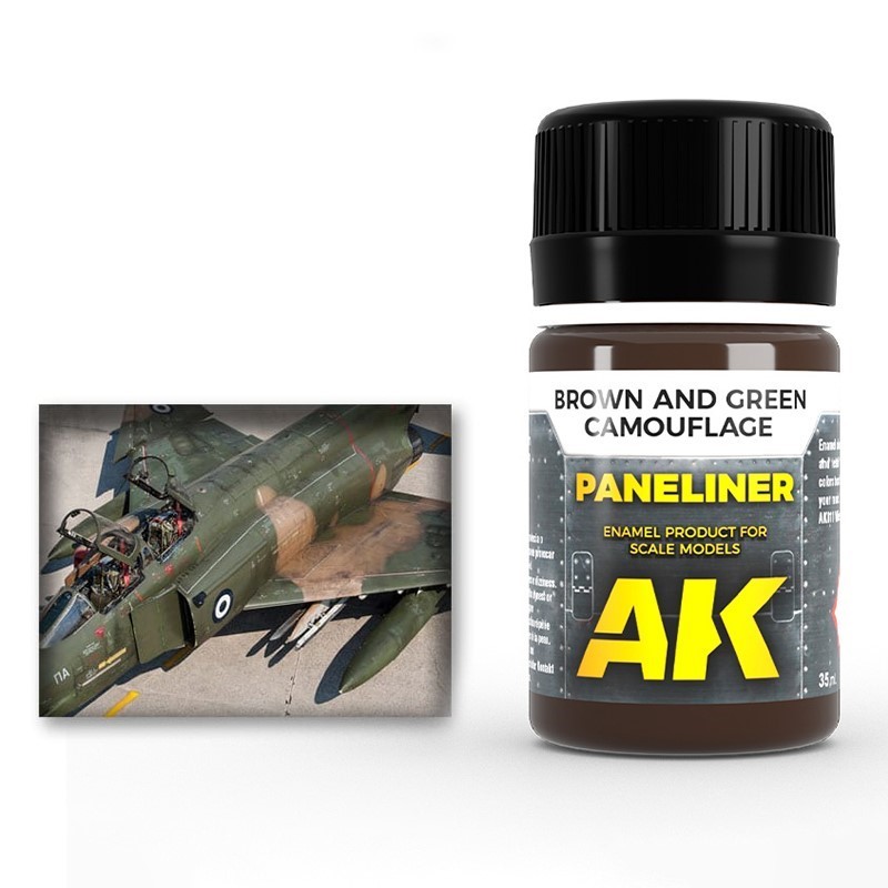 AK Interactive - Panel Liner for Brown and Green Camouflage - snmstuff ...