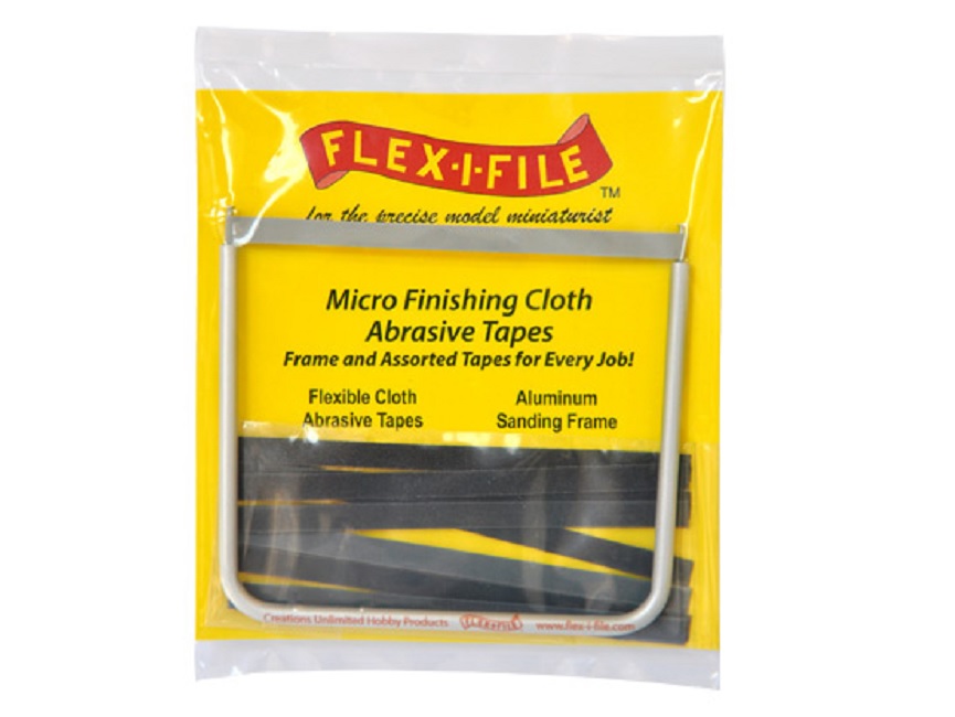 Flex-I-File Micro Finishing Cloth Abrasive Tapes Set - snmstuff.co.uk