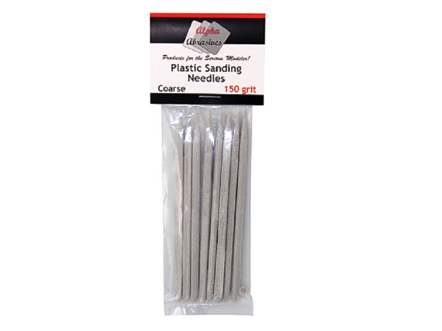 Flexifile Plastic Sanding Needle - Coarse 150 Grit - snmstuff.co.uk