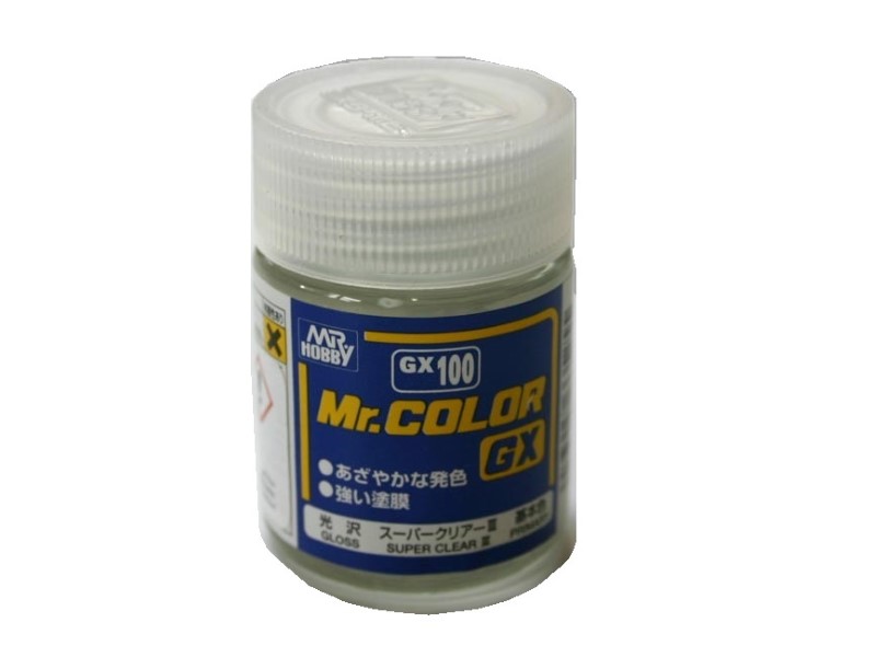Mr Color GX Super Clear III (18ml) - snmstuff.co.uk