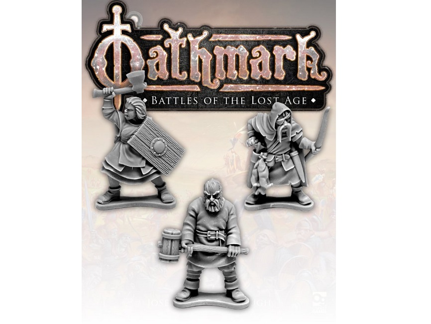 Oathmark Human Light Infantry Champions - snmstuff.co.uk