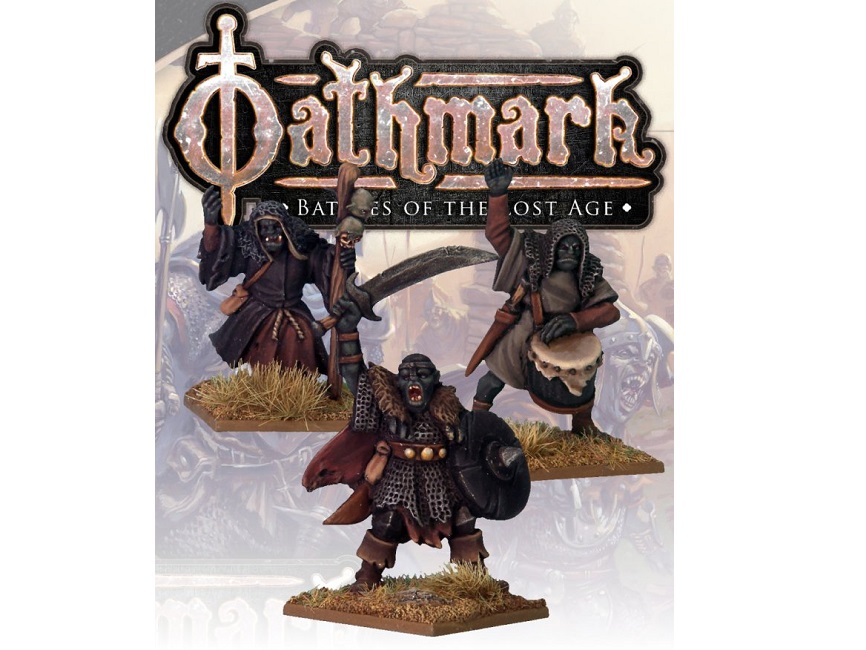 Oathmark Orc King, Wizard & Drummer - snmstuff.co.uk