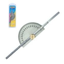 Depth gauge with protractor - snmstuff.co.uk