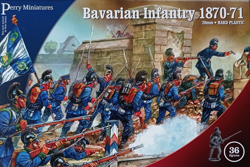 Perry Miniatures Franco-Prussian War Bavarian Infantry 1870-71 ...