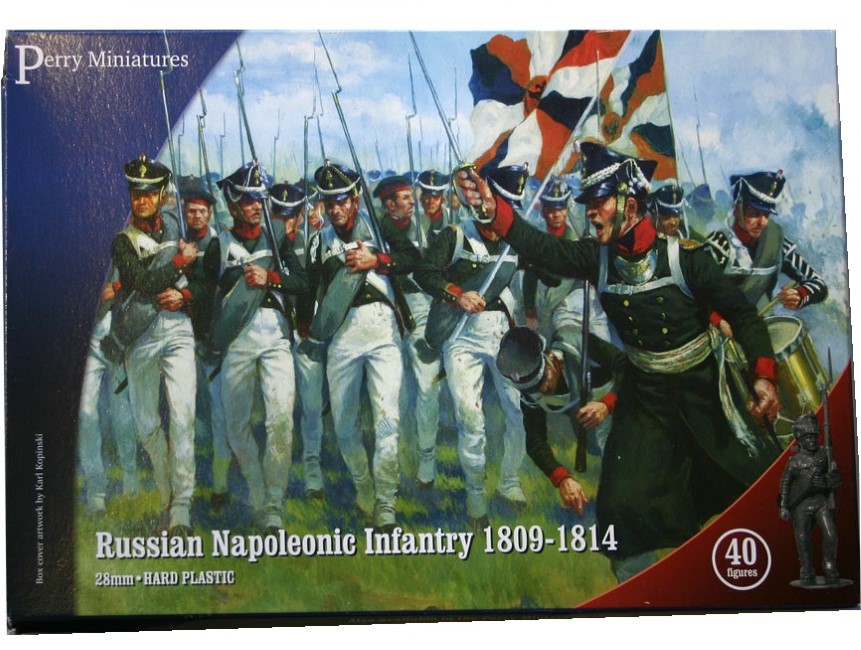 Perry Miniatures Russian Napoleonic Infantry 1809-1814 - snmstuff.co.uk