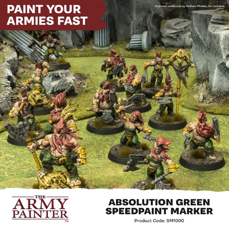 Army Painter Speedpaint Marker - Absolution Green - snmstuff.co.uk