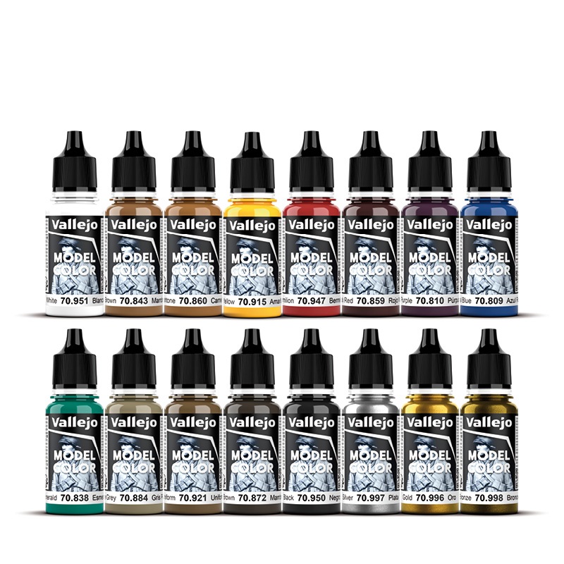 Vallejo Model Color Set 16 - Medieval Colours - snmstuff.co.uk
