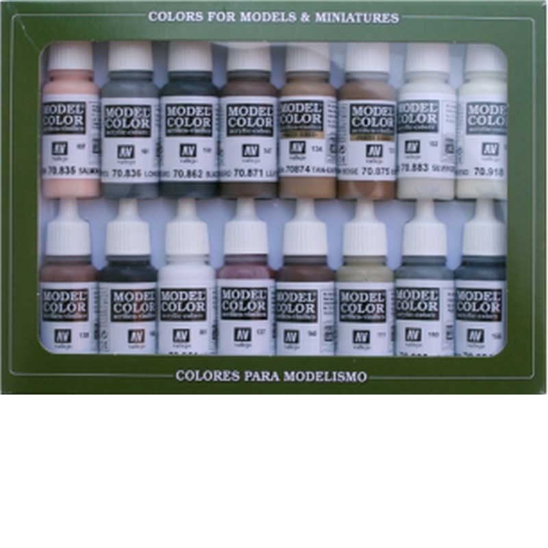 Vallejo Model Color Set 16 - Equestrian Colours - snmstuff.co.uk
