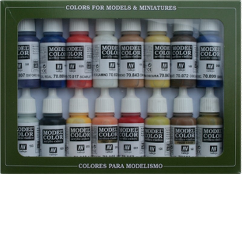 Vallejo Model Color Set 16 - American Colonial - snmstuff.co.uk