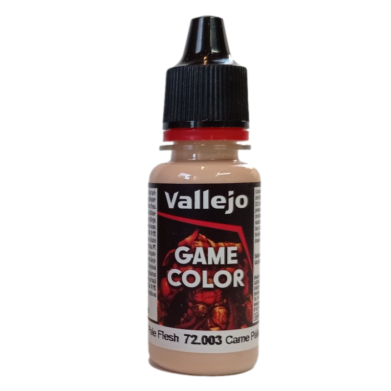 Vallejo Game Color 72.003 Pale Flesh - New Formula - snmstuff.co.uk