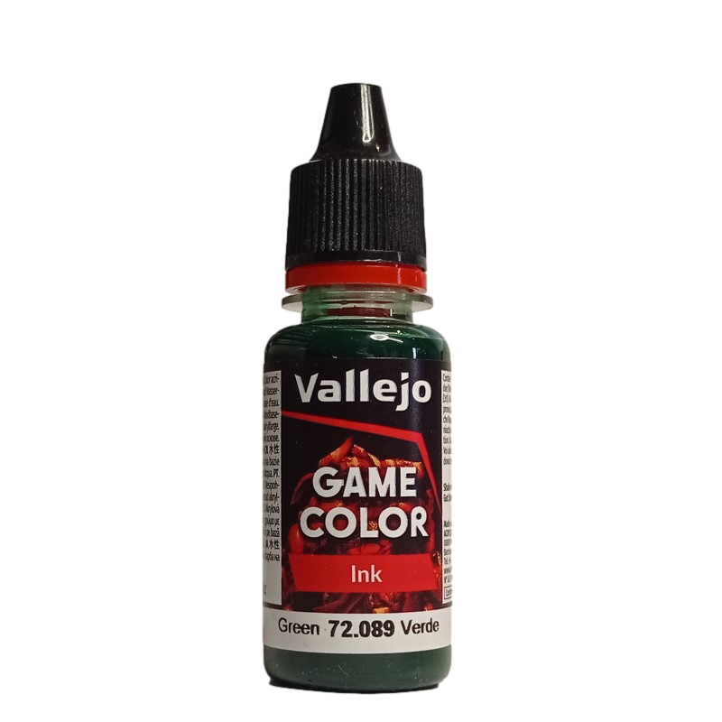 Vallejo Game Color 72.089 Green Ink - New Formula - snmstuff.co.uk