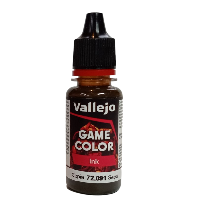 Vallejo Game Color 72.091 Sepia Ink - New Formula - snmstuff.co.uk