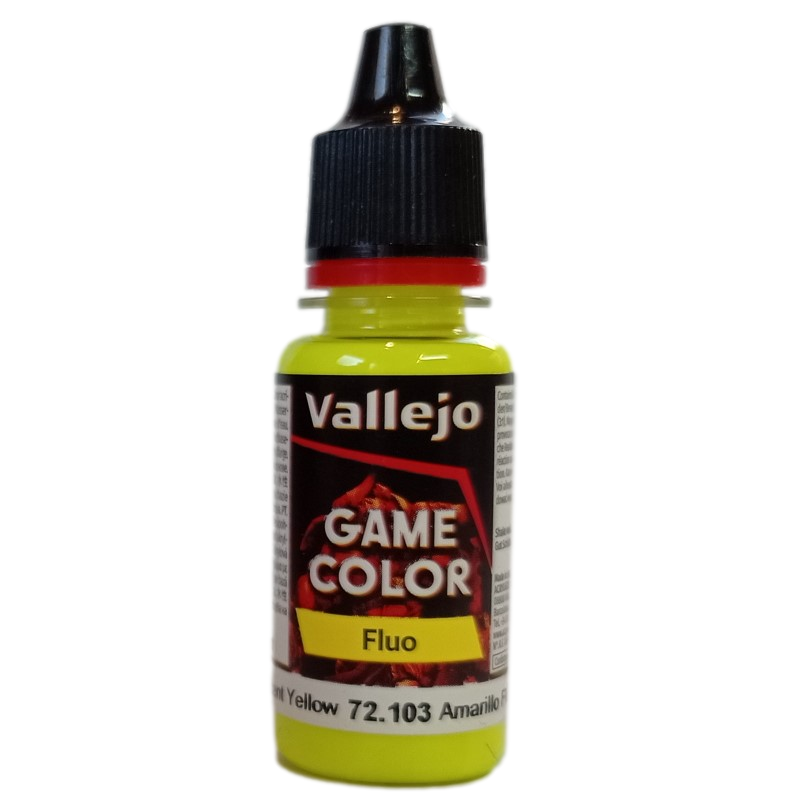 Vallejo New Formula Game Color - All The Flourescents - snmstuff.co.uk