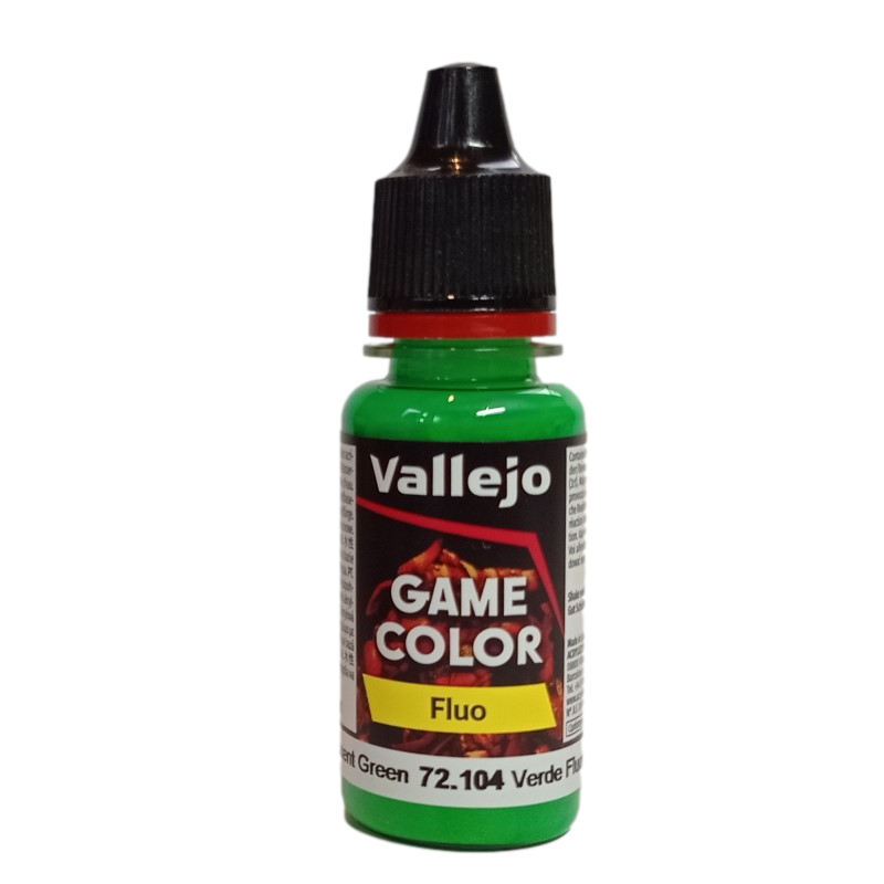 Vallejo New Formula Game Color - All The Flourescents - snmstuff.co.uk
