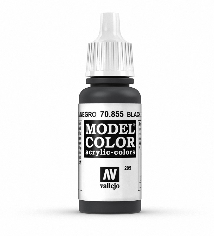 Vallejo Model Color 70.855 Black Glaze - snmstuff.co.uk