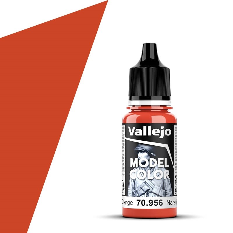 Vallejo Model Color 70.956 Clear Orange - snmstuff.co.uk