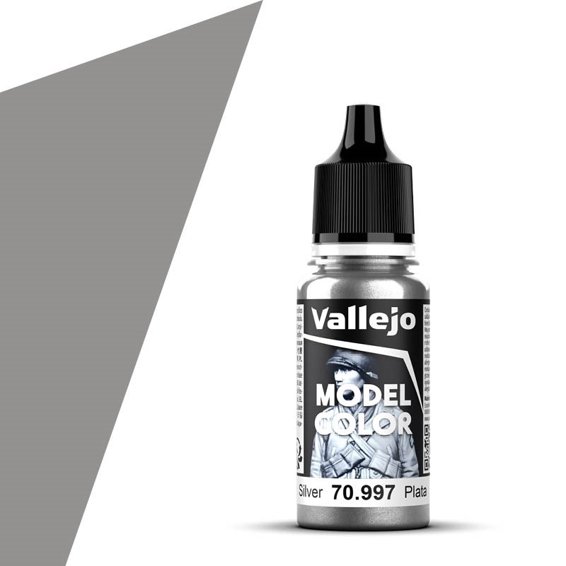 Vallejo Model Color 70.997 Metallic Silver - snmstuff.co.uk