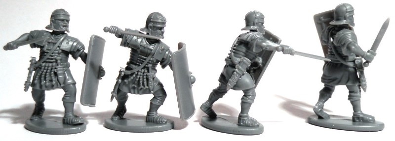 Victrix Early Imperial Roman Legionaries Attacking - snmstuff.co.uk