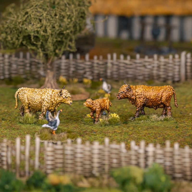 Victrix Dark Age and Medieval Farm Animals - snmstuff.co.uk