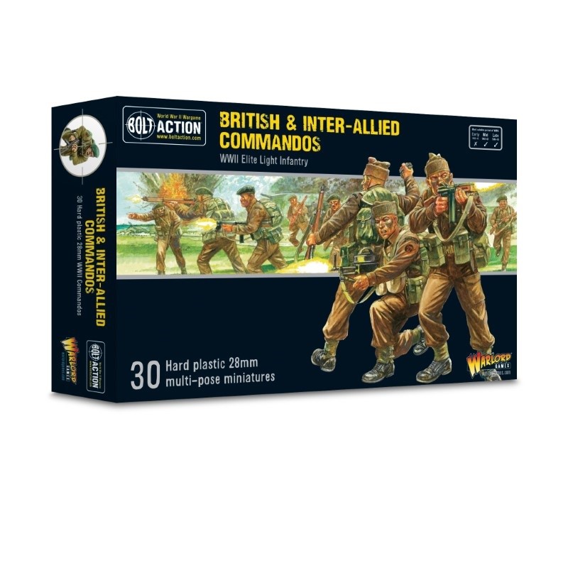 Bolt Action British & Inter-Allied Commandos - snmstuff.co.uk